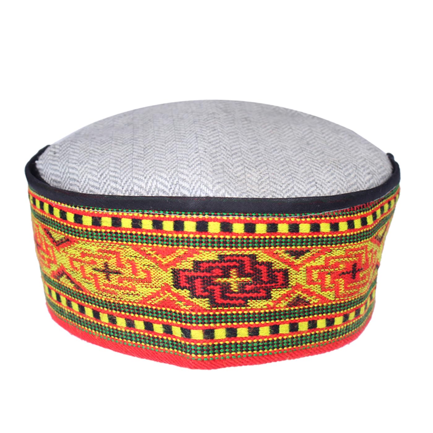 Buy Confidence Handcrafted Himachali Kullu Cap Kinnauri Woolen Cap ...