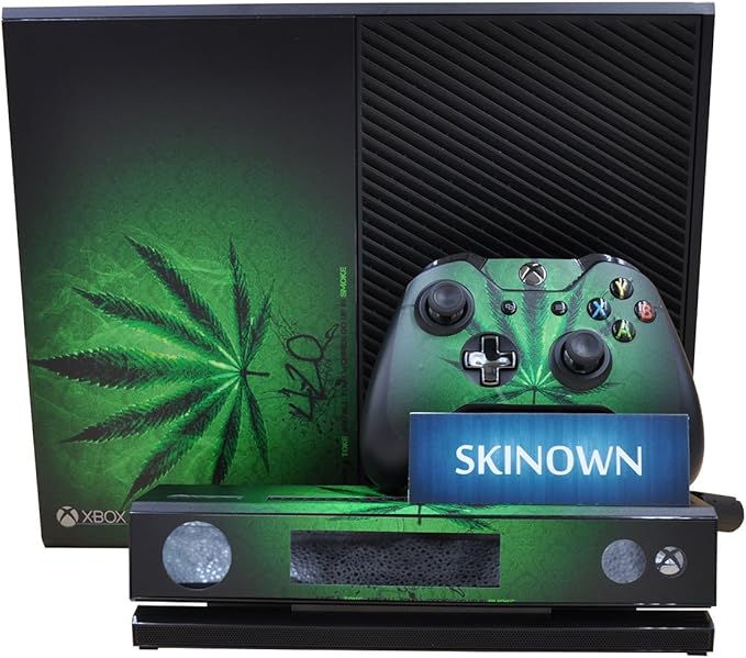 SKINOWN™ Xbox 1 Weed Leaf Marijuana Skin Sticker Vinly Decal Cover for ...