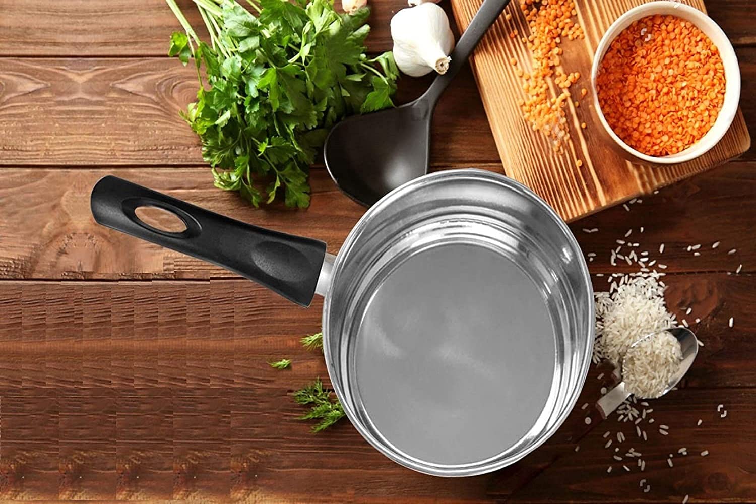Buy Penguin Home® Saucepan 20cm, 2.5 Litre | Stainless Steel Sauce Pot ...