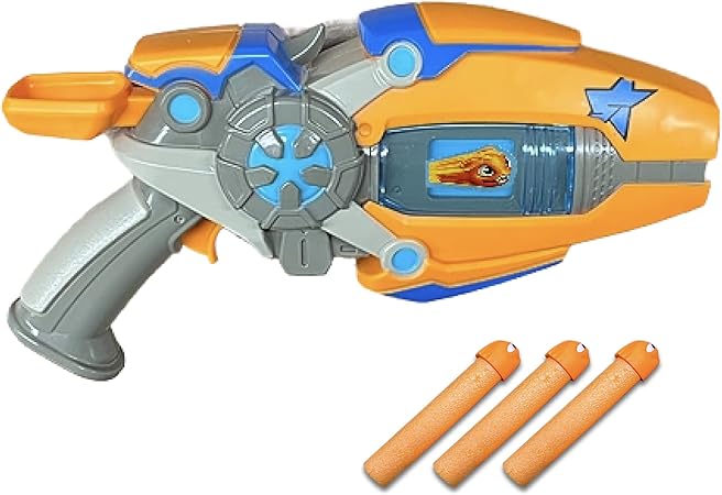 Amazon.com: Slugterra Eli's Blaster, Single Load Blaster, Foam Slugs ...