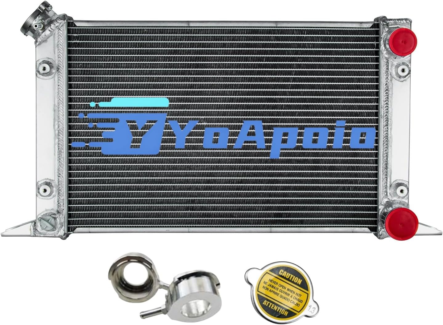 Amazon.com: YoApoio 3 Row Aluminum Radiator for VW Scirocco Pro Stock ...