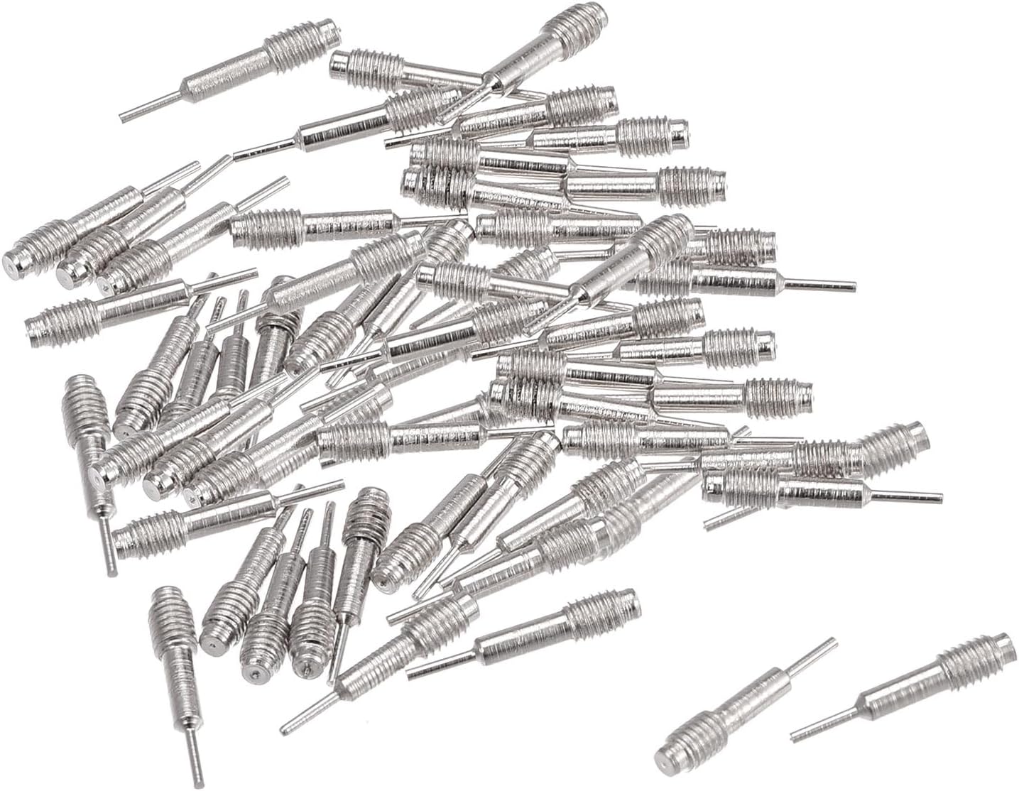 Amazon.com: uxcell 60pcs Replace Pins for Watch Band Pin Punch Tool 0 ...