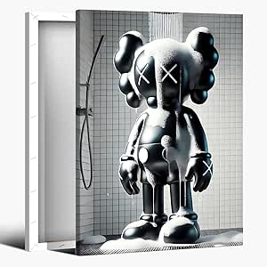 Amazon.com: Kawss Poster Kawaii Kaw Poster Trend Art Canvas Printing ...