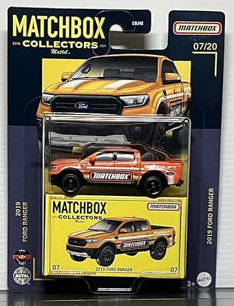 Amazon.co.jp: MATCHBOX COLLECTORS 2019 Ford RANGER Matchbox Collectors ...