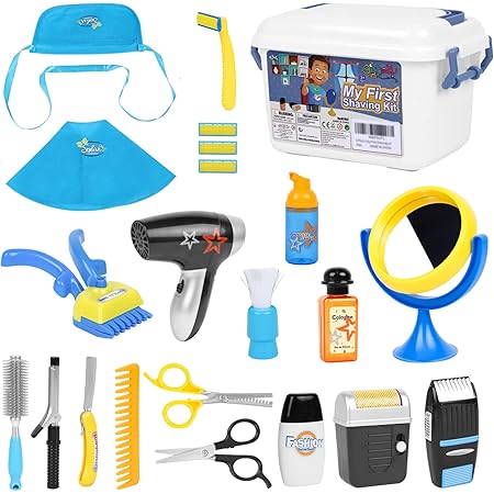 Amazon.com: Toyvian Pretend Play Hair Kids Kitchen playset Educational ...