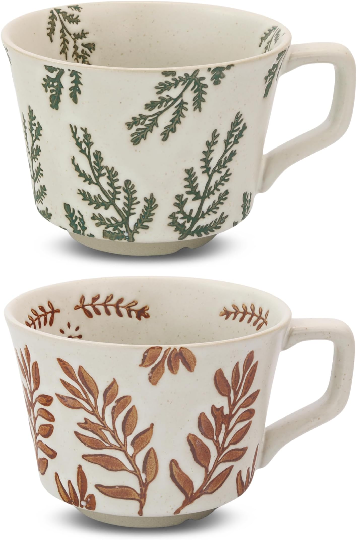 Amazon.com | Handmade Ceramic Coffee Mug, 16 oz Coffee Cup, 450 ml ...