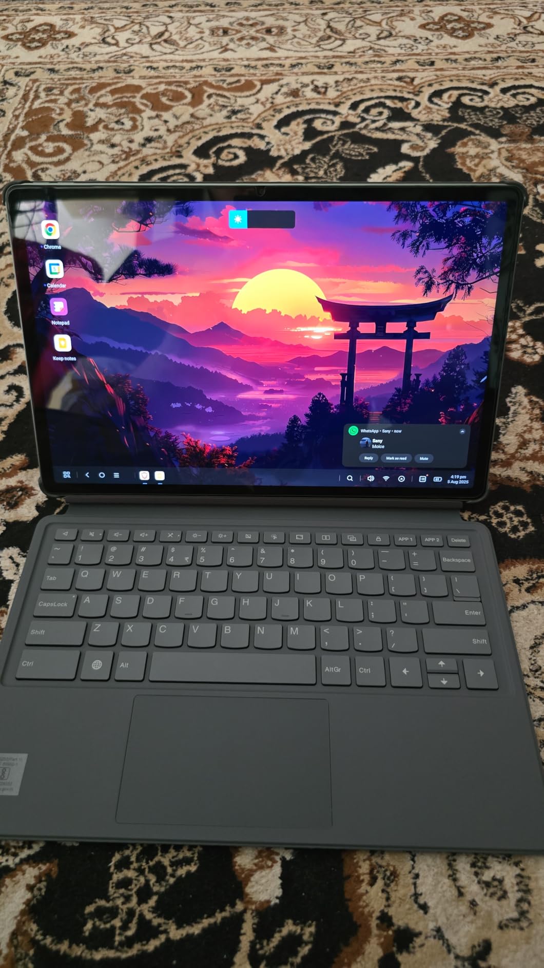 Lenovo Original Ideatab Pro Keyboard| Detachable 3-Point Pogo-Pin ...