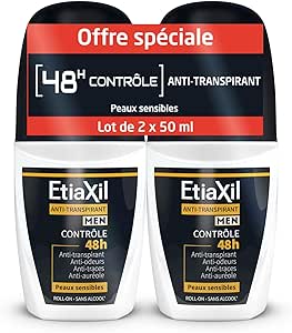 Cooper Etiaxil Deodorant for Men Antiperspirant Control 48 Hour Roll On ...