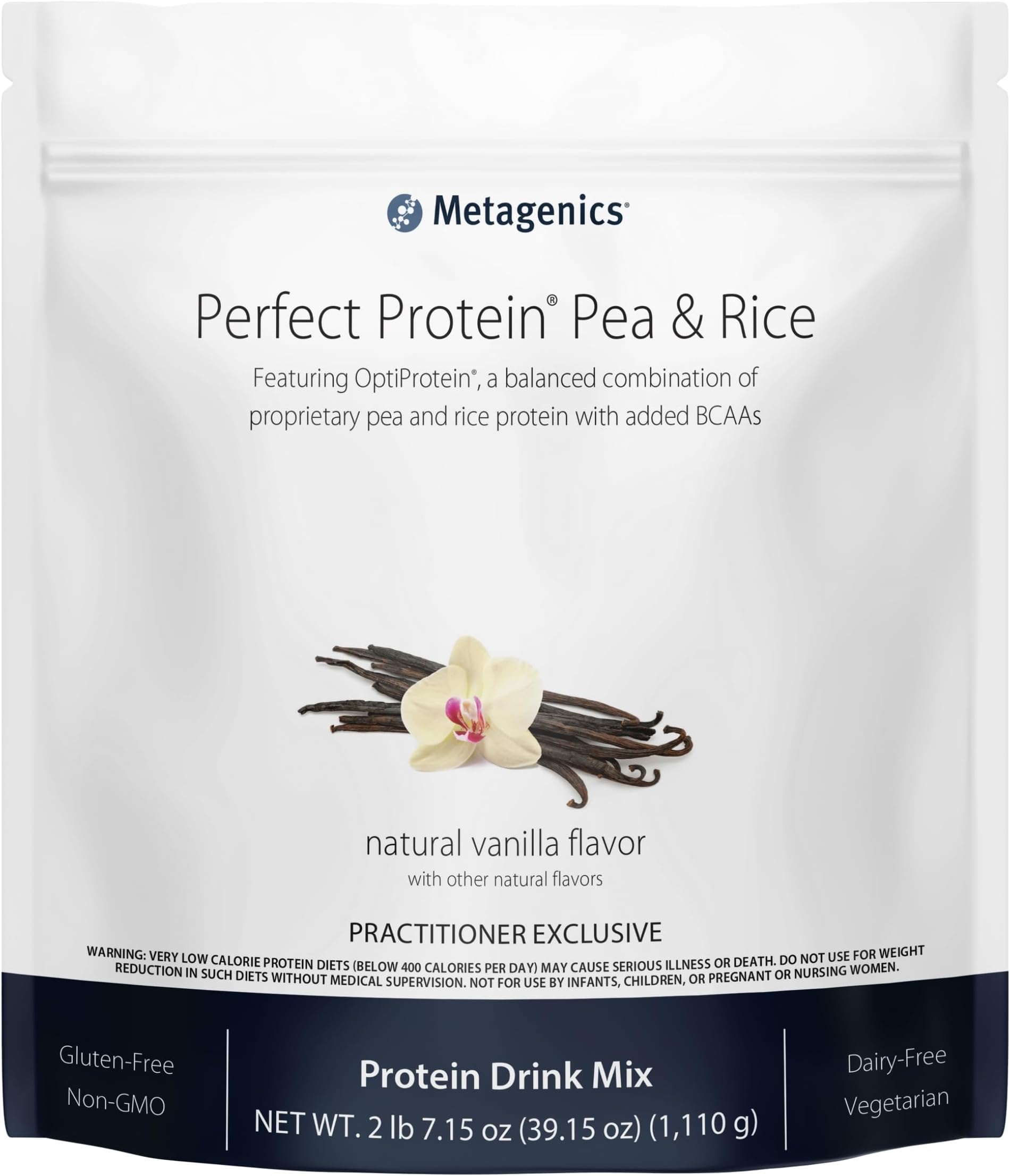 Amazon.com: Metagenics Perfect Protein Pea & Rice - Featuring ...
