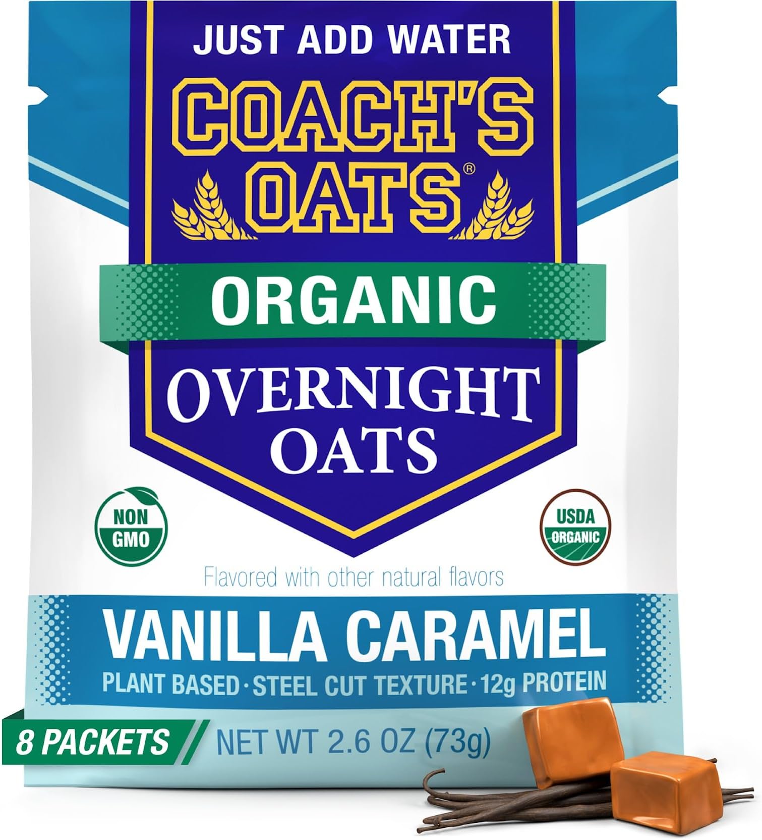 Amazon.com: OATH Maple Roasted Almond Overnight Oats, Gluten Free, Non ...
