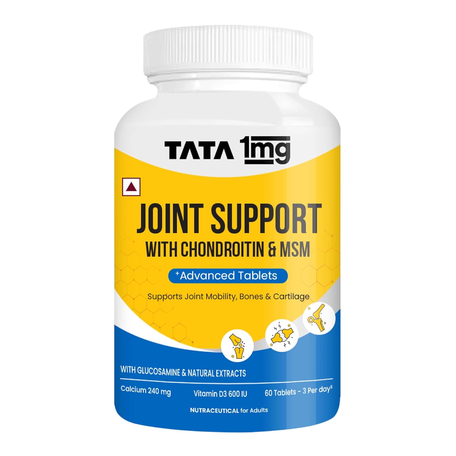 Tata 1mg Joint Support Advanced Tablet with Glucosamine, MSM ...