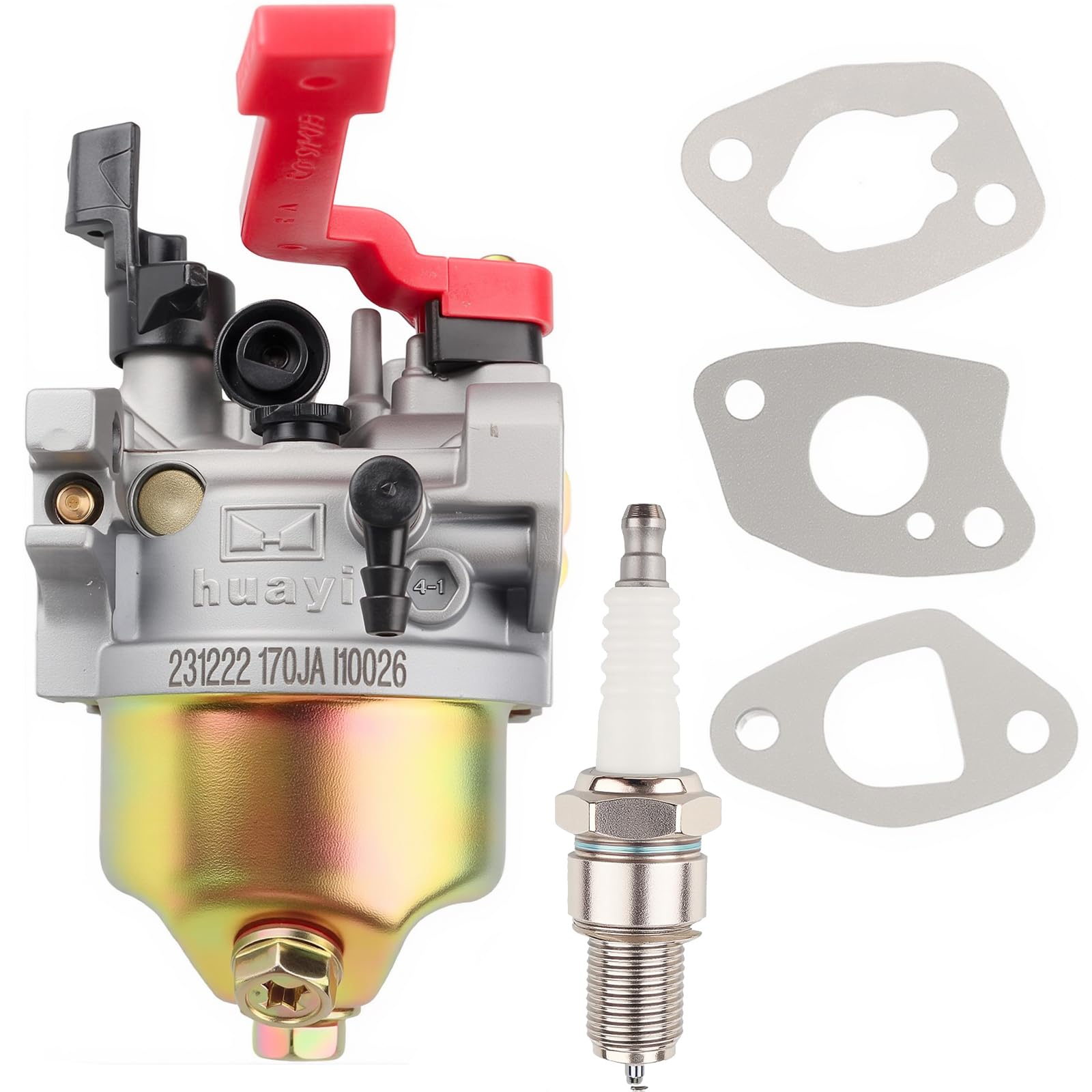 HUAYI OEM 170JA 170J Carburetor For Cub Cadet 221 LHP 31AM2T6D756 ...