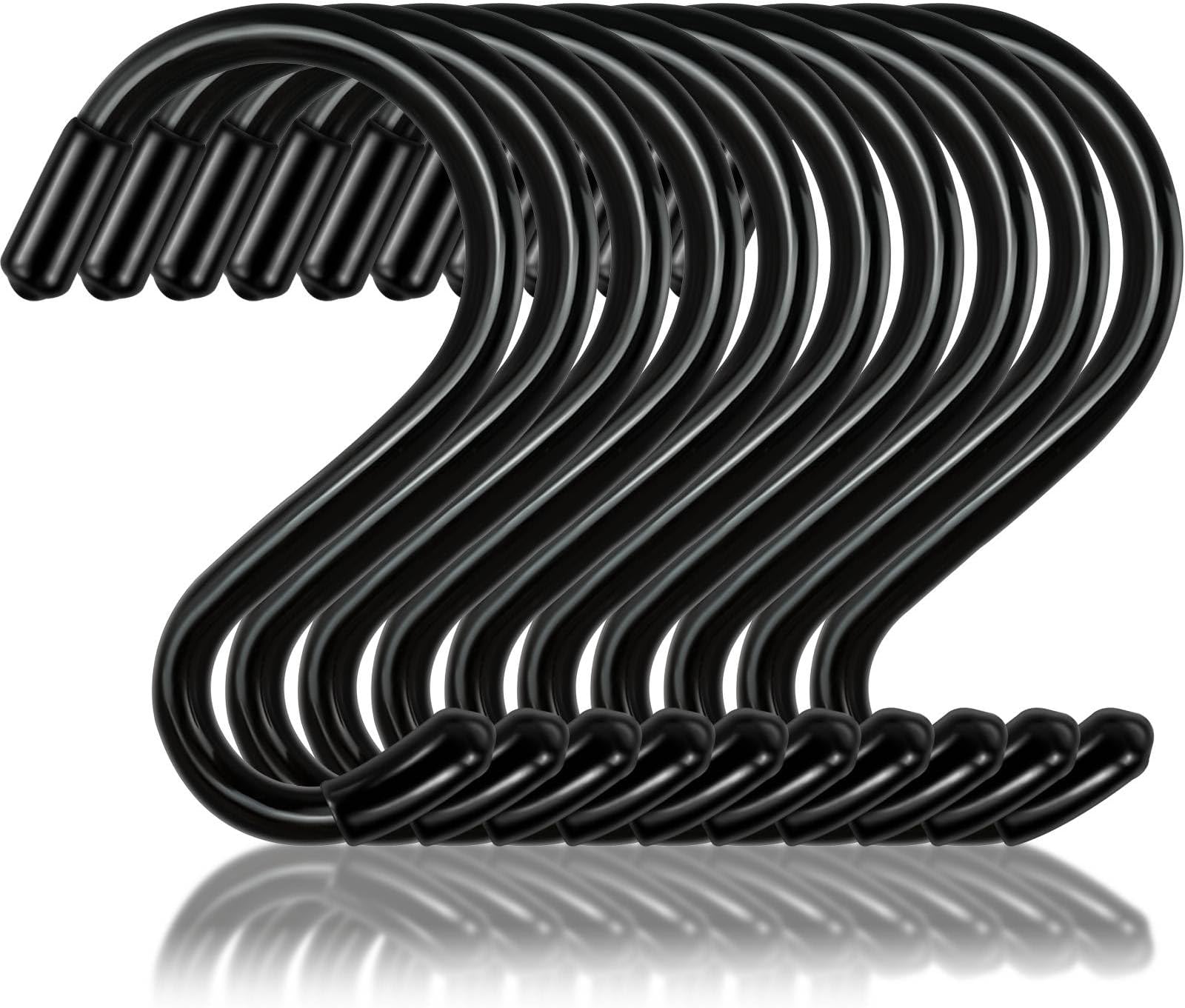 Amazon.com: Liberty 160373 Oversized S Hooks (Pack of 3) , White ...