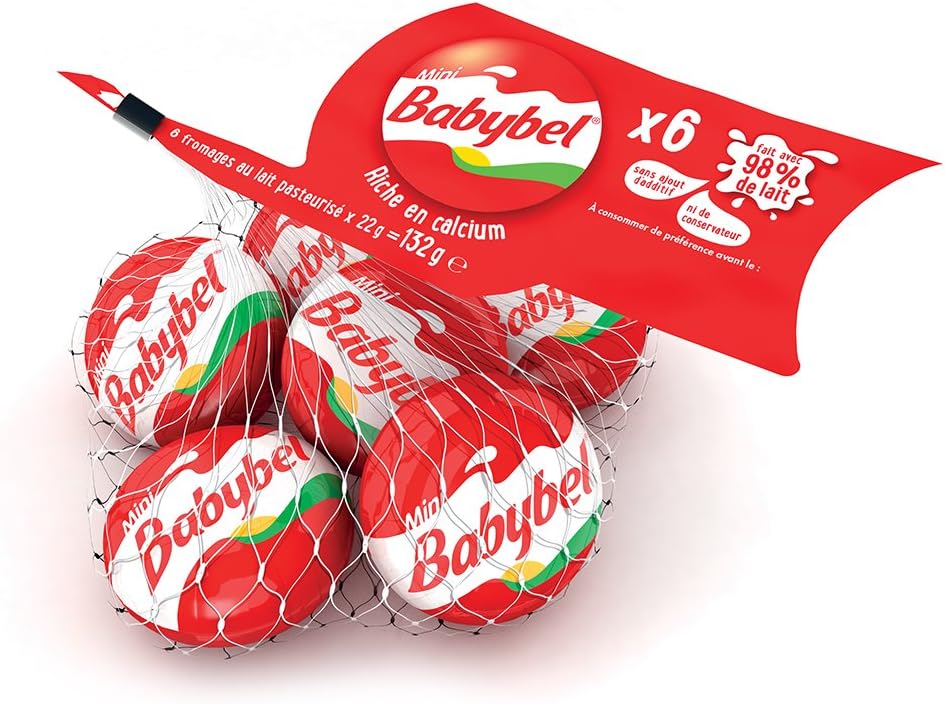 Mini Babybel Fromage 6 Portions 132 g : Amazon.fr: Epicerie