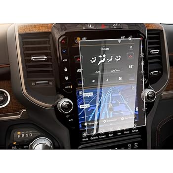 YEE PIN Ram 1500 Screen Protector for 2019 2020 Ram 1500 Laramie ...
