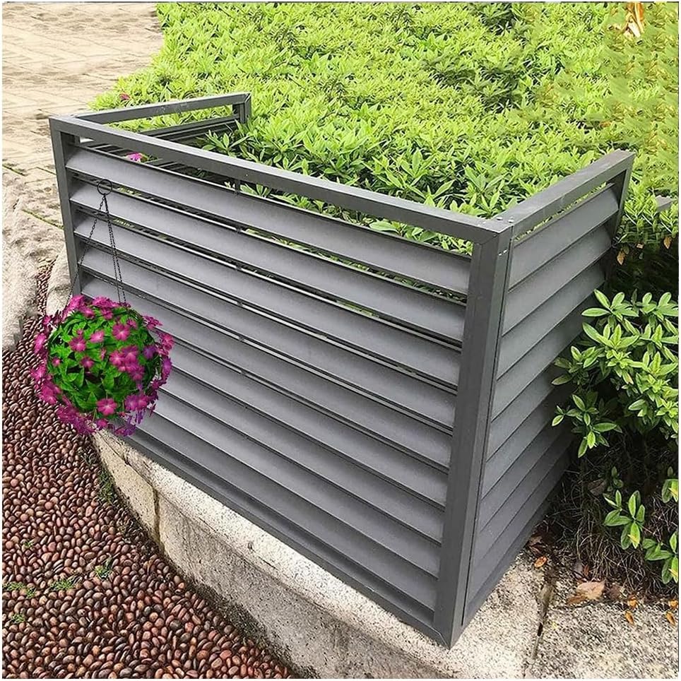 Amazon.com: Conditioning Cover Privacy Screen Fence, All-Weather Anti ...