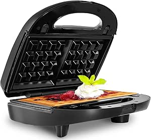 Amazon.com: Waffle Maker Electric Waffle Machine Waffle Irons Non-Stick ...
