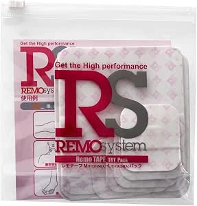 Amazon.co.jp: REMOsystem Remo Tape Tri-Package 6 Sheets 5 Large Sheets ...