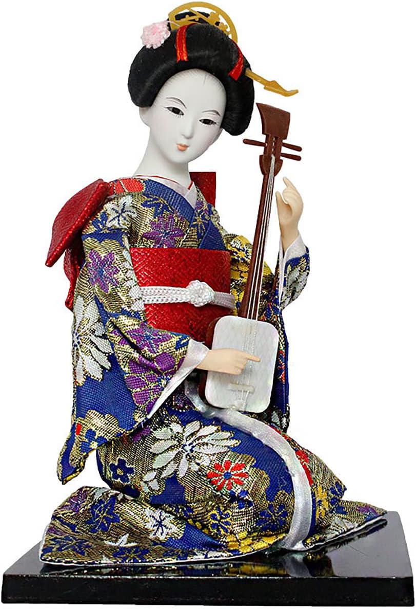 Amazon.com: Amor est vitae essentia Kimono Geisha Doll Japanese Geisha ...