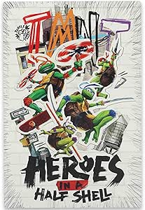 Teenage Mutant Ninja Turtles Heroes in a Half Shell Metal Sign - Fun ...