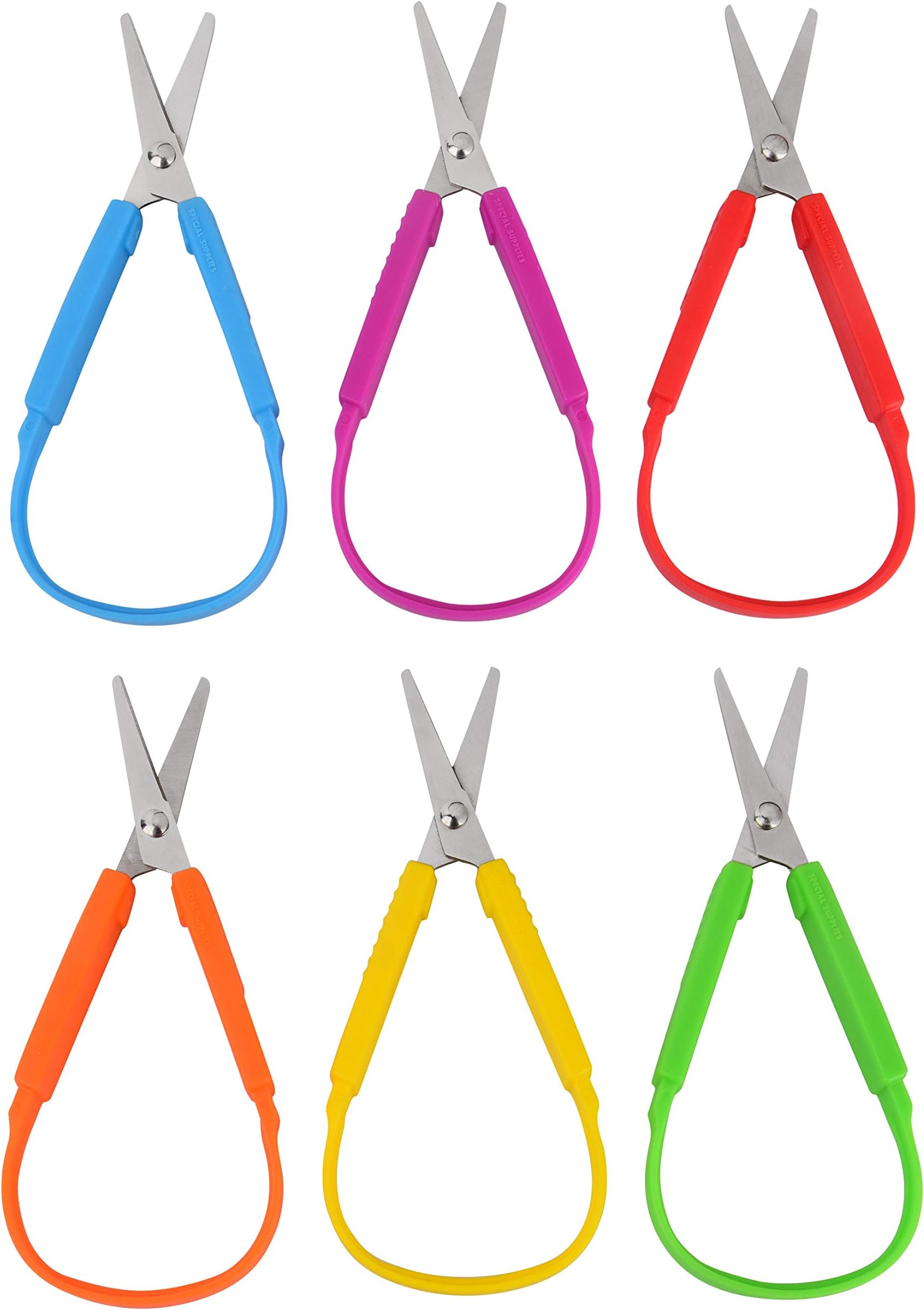 Amazon.com : Mini Easi-Grip Scissors : Low Strength Scissors : Health ...