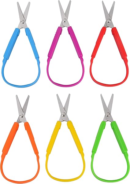 Amazon.com: Special Supplies Mini Loop Scissors for Children and Teens ...