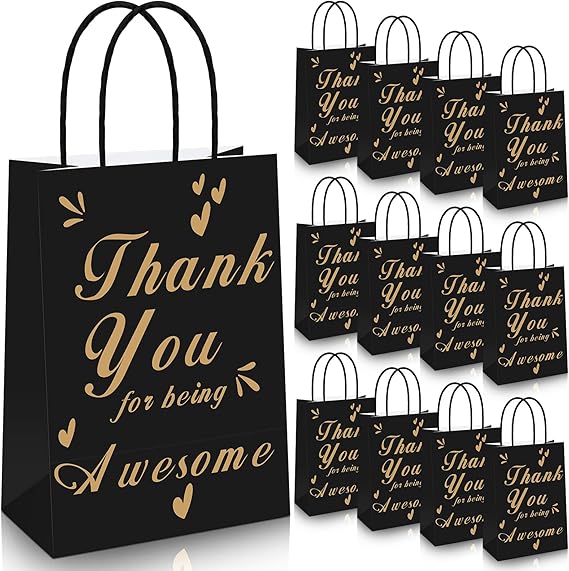 Amazon.com: PerKoop 24 Pieces Employee Appreciation Gift Bags Bulk ...