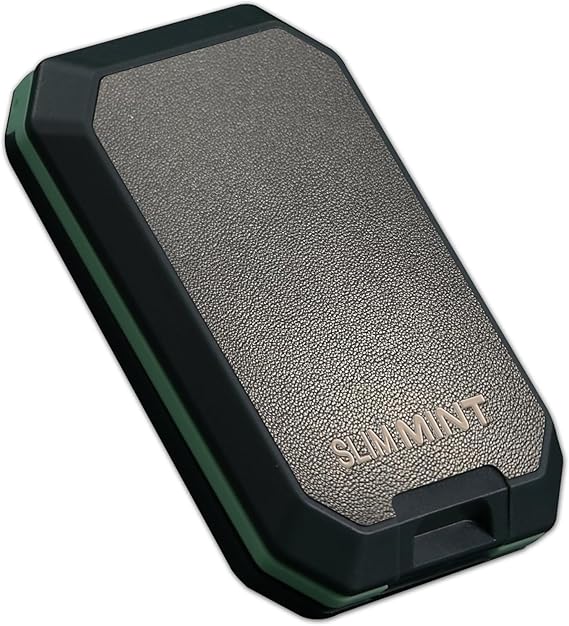 Amazon.com: Slim Mint Wallet Leather Edition Ultra-Thin RFID-Blocking ...
