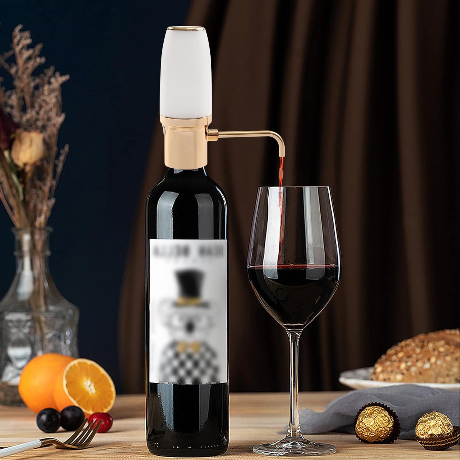 Amazon.com | Electric Wine Aerator Pourer Automatic Smart Decanter ...