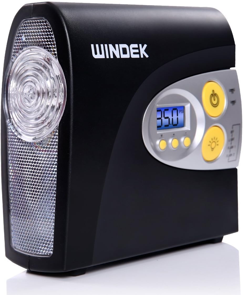 WINDEK -A4F(1902) Compact Air Pumps Digital Tyre Inflator With Auto ...