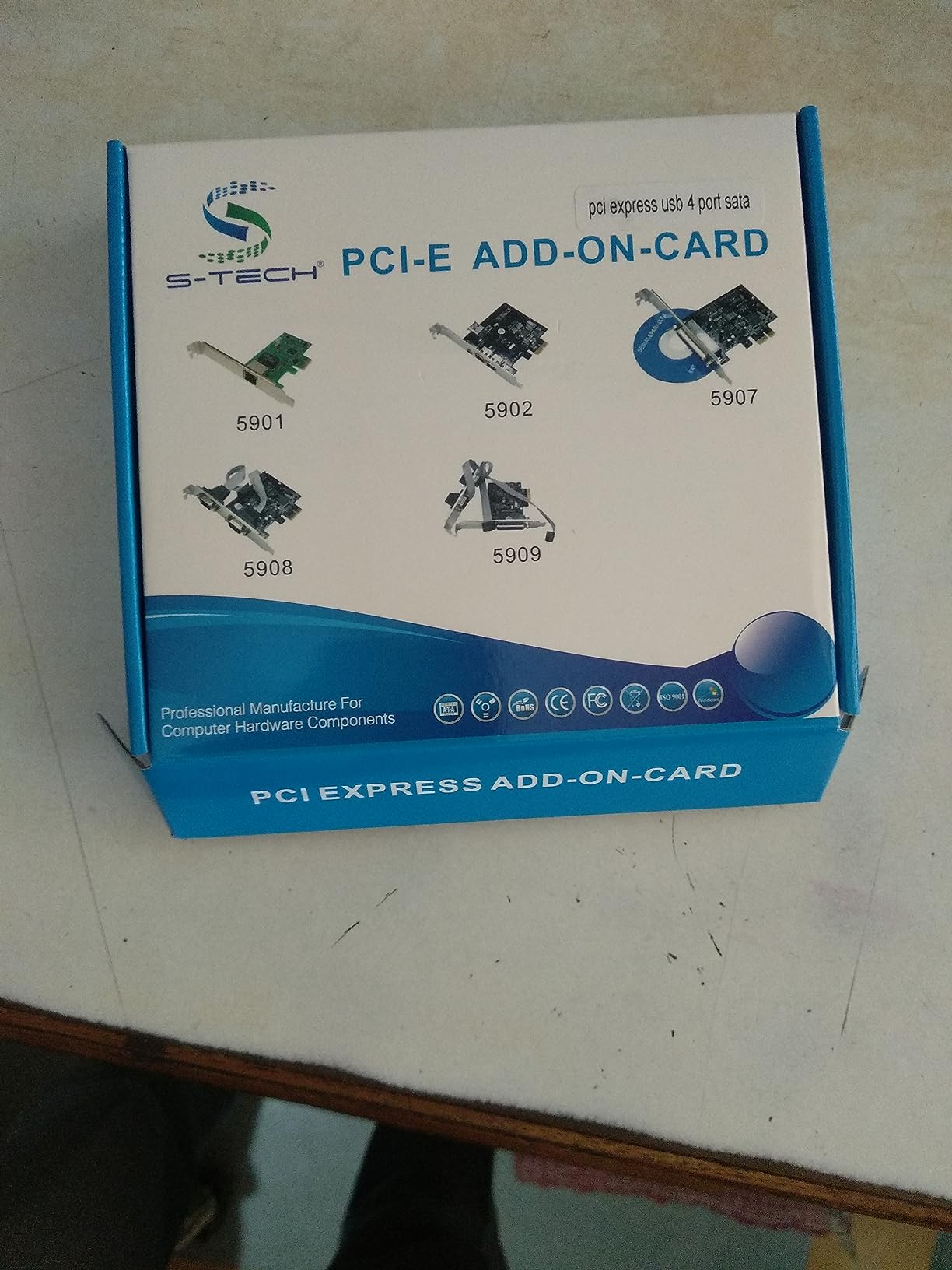 Imported Port PCI-E to USB HUB VL805 Chipset PCI Express Card Adapter 5 ...