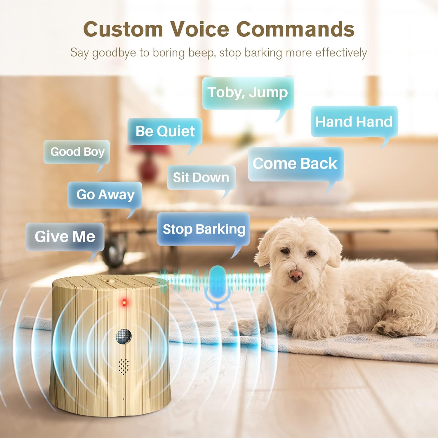 SOYAO Anti Barking Device, Ultrasonic Dog Barking Deterrent Device with ...