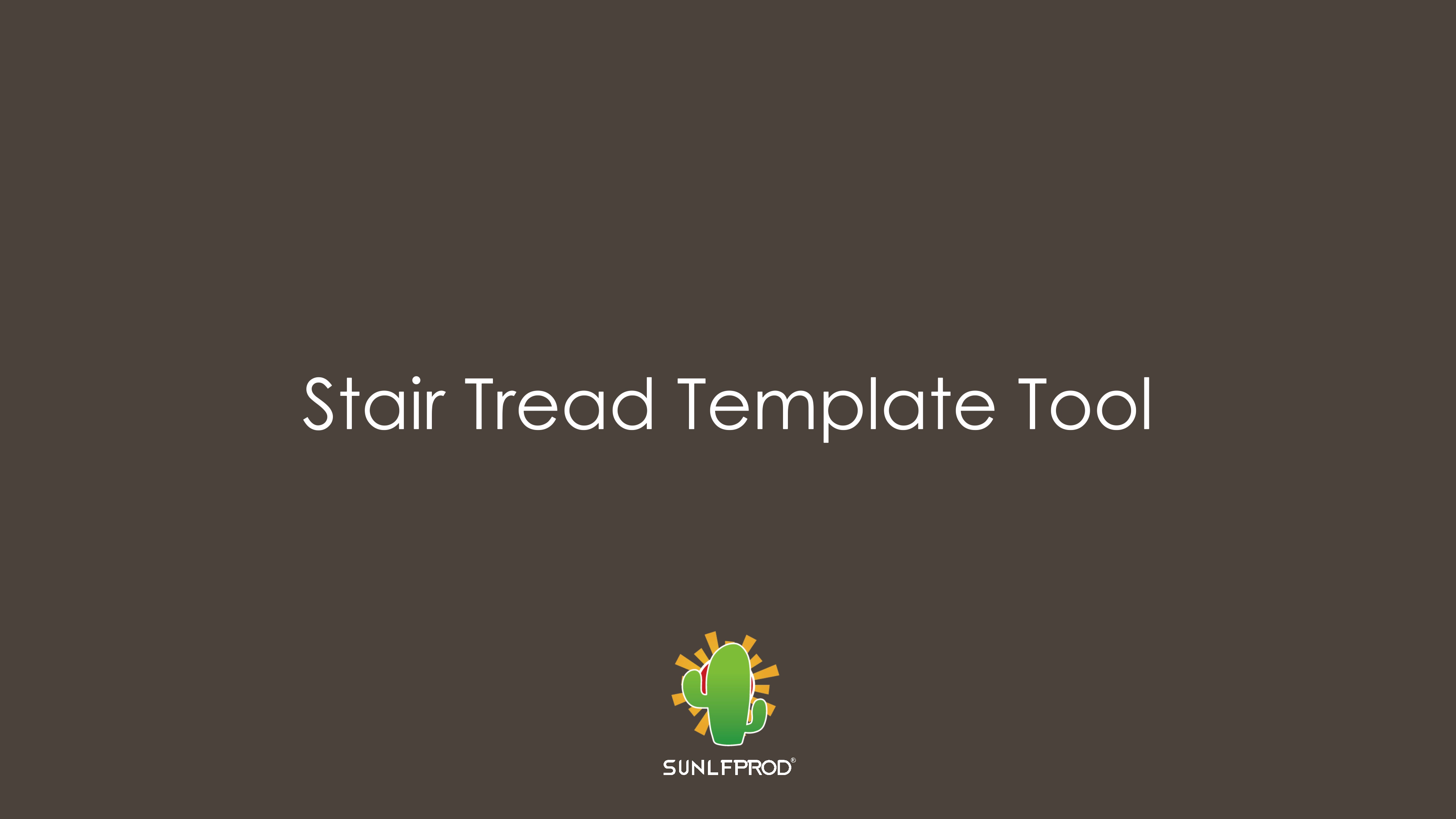 Watch SUNLFPROD Stair Tread Template Tool Jig on Amazon Live