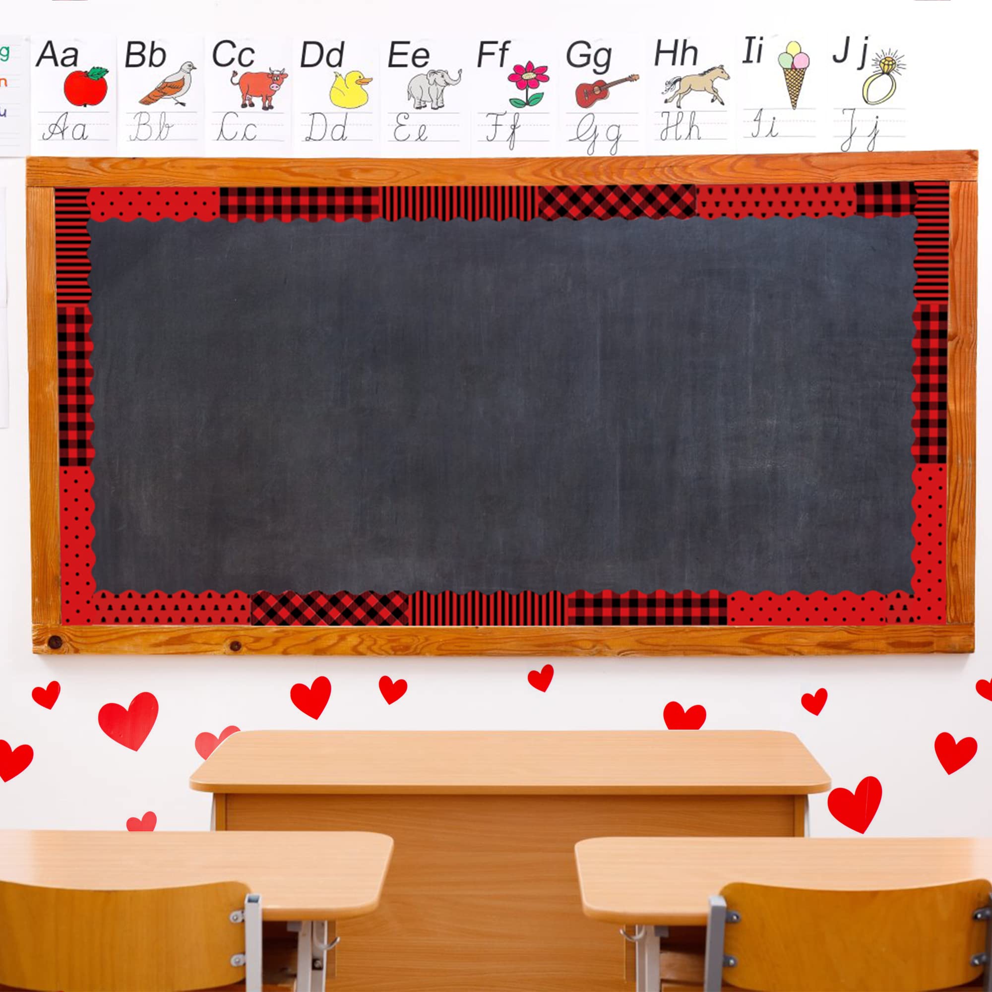 Classroom Chalkboard Decor 32.8 Ft Farm Animal Bulletin Board Border ...