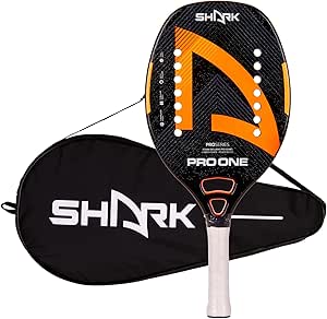 Shark Pro One - Professional Beach Tennis Racket | Carbon Frame ...