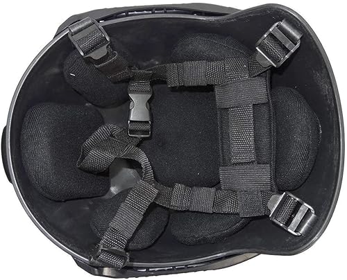 Airsoft Helmet + Full Face Mask With NVG Fixtures And Side Rails ...