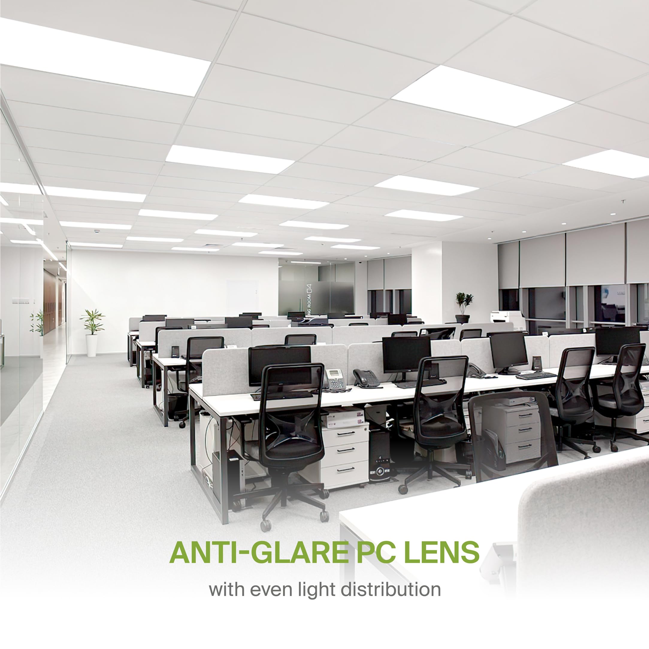 Snapklik.com : 4 Pack 2x4 LED Flat Panel Light - 30/40/50W UL DLC ...