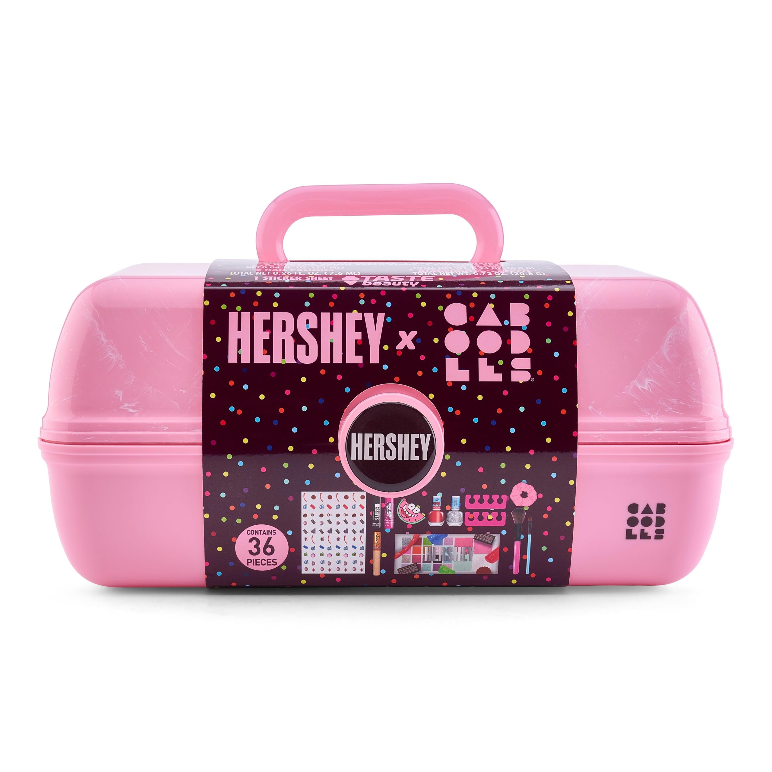 Amazon.com : Caboodles Women's On-The-Go Girl, Pink Hershey : Beauty ...