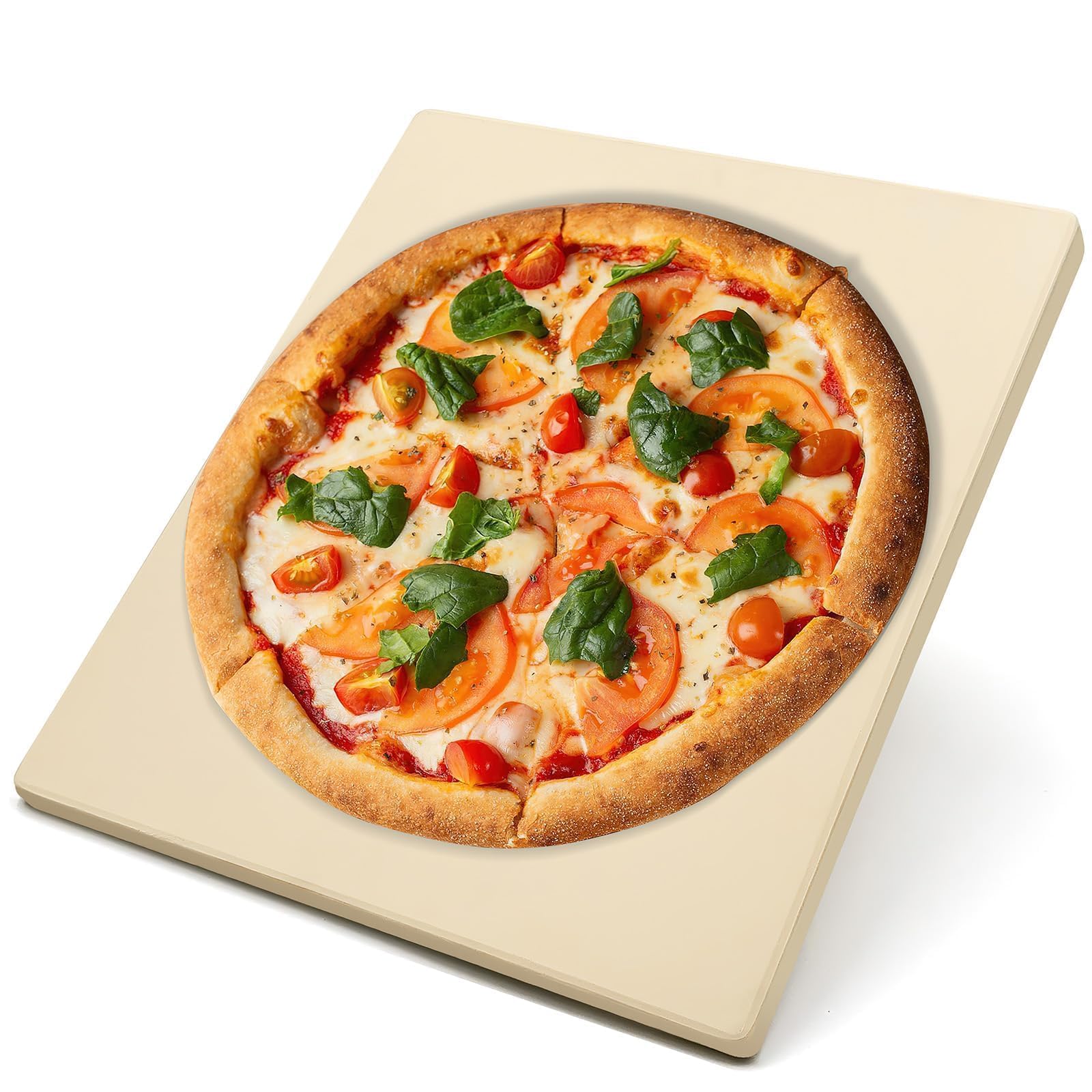 Amazon.com: Pizza Stone for Oven and Grill, 16'' x 14'' Baking Stone ...