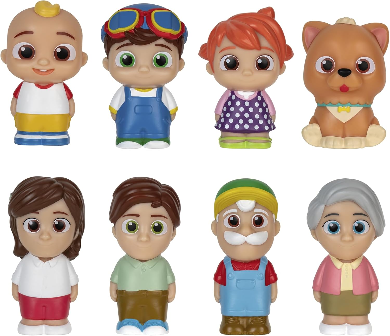 Amazon.com: CoComelon WT0047 8 Figure Pack (Family), Multicolour : Toys ...