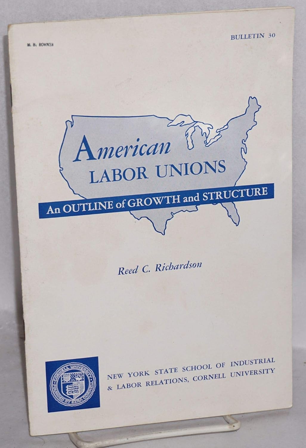 American labor unions; an outline of growth and structure. Revised ...