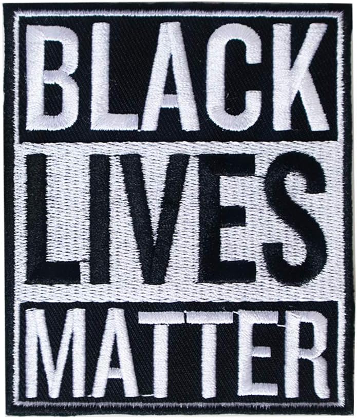 Amazon.com: M&J Trimming - Black Lives Matter Iron-On Patch - BLM ...
