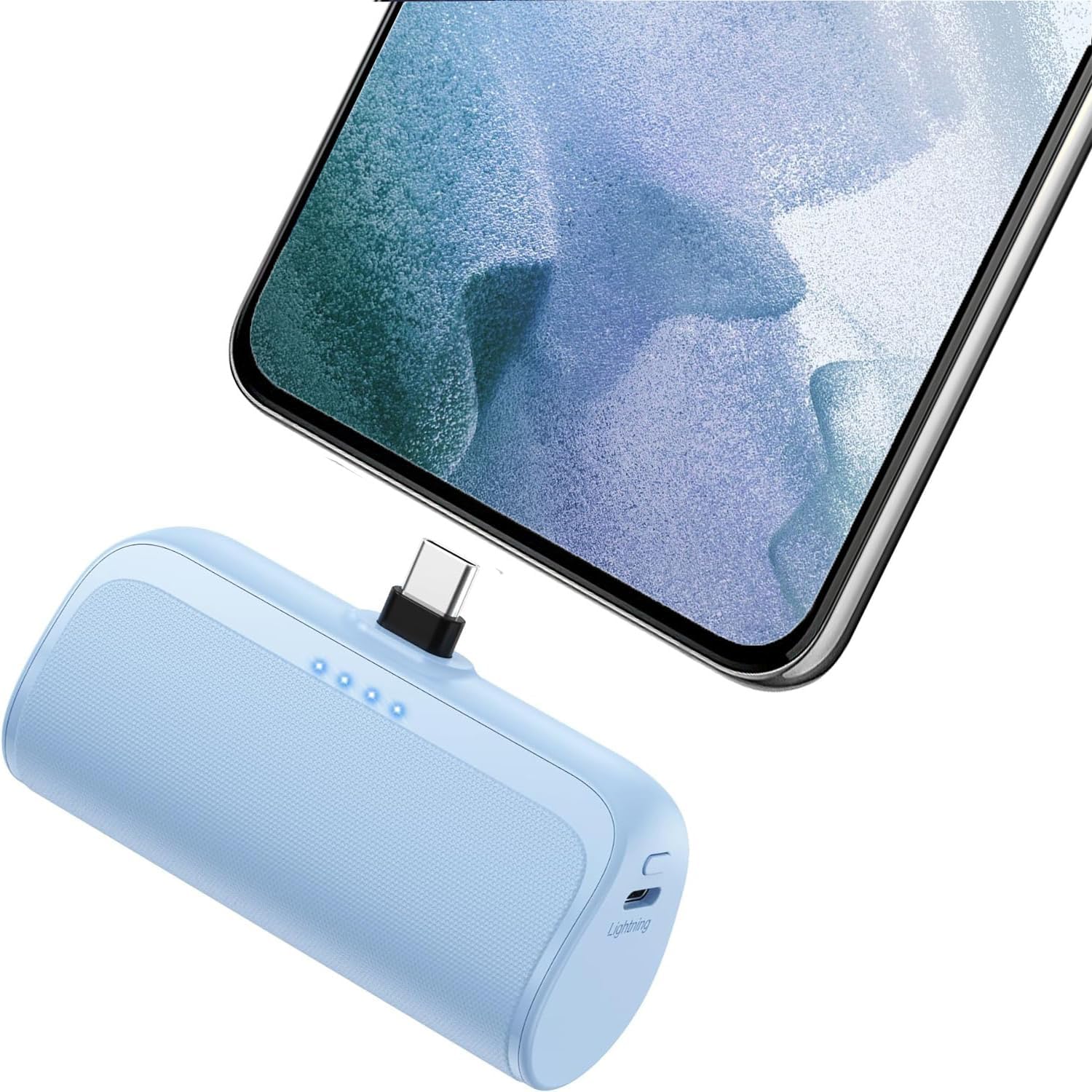 Amazon.com: Mini Portable Charger 5200mAh,PD Fast Charging USB C Power ...