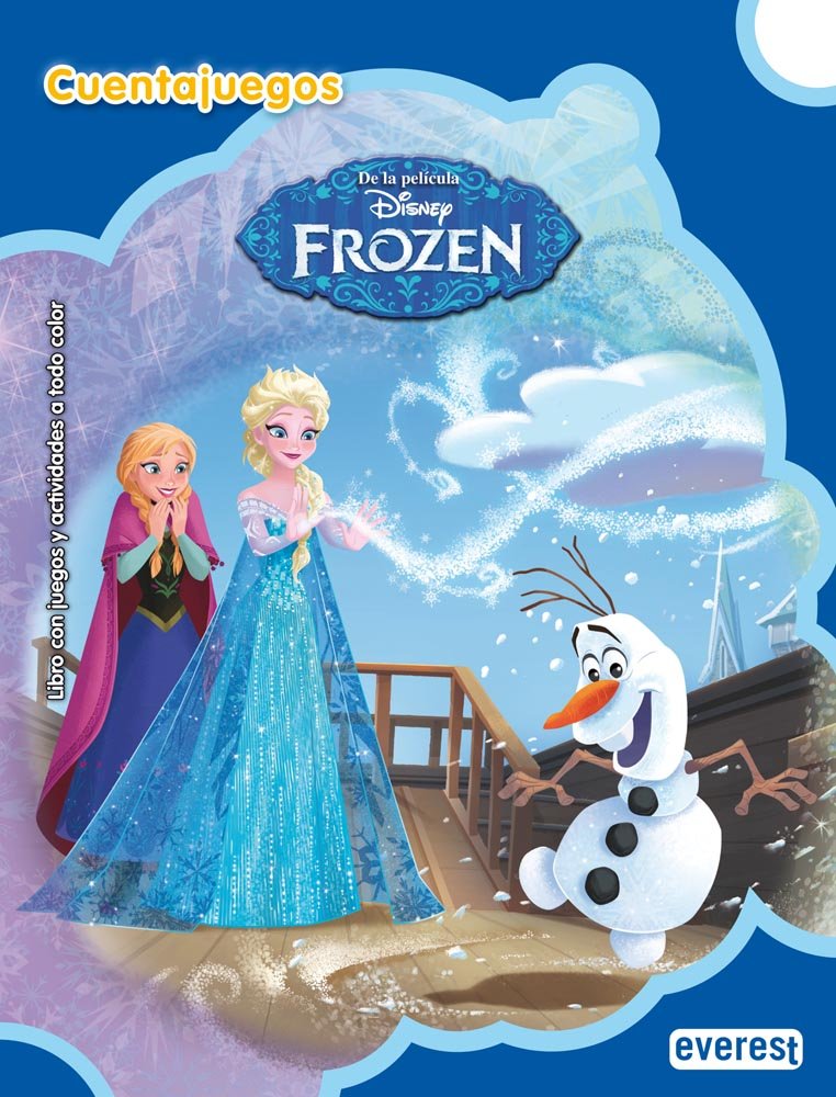 Frozen: Libro con juegos y actividades a todo color (Cuentajuegos ...