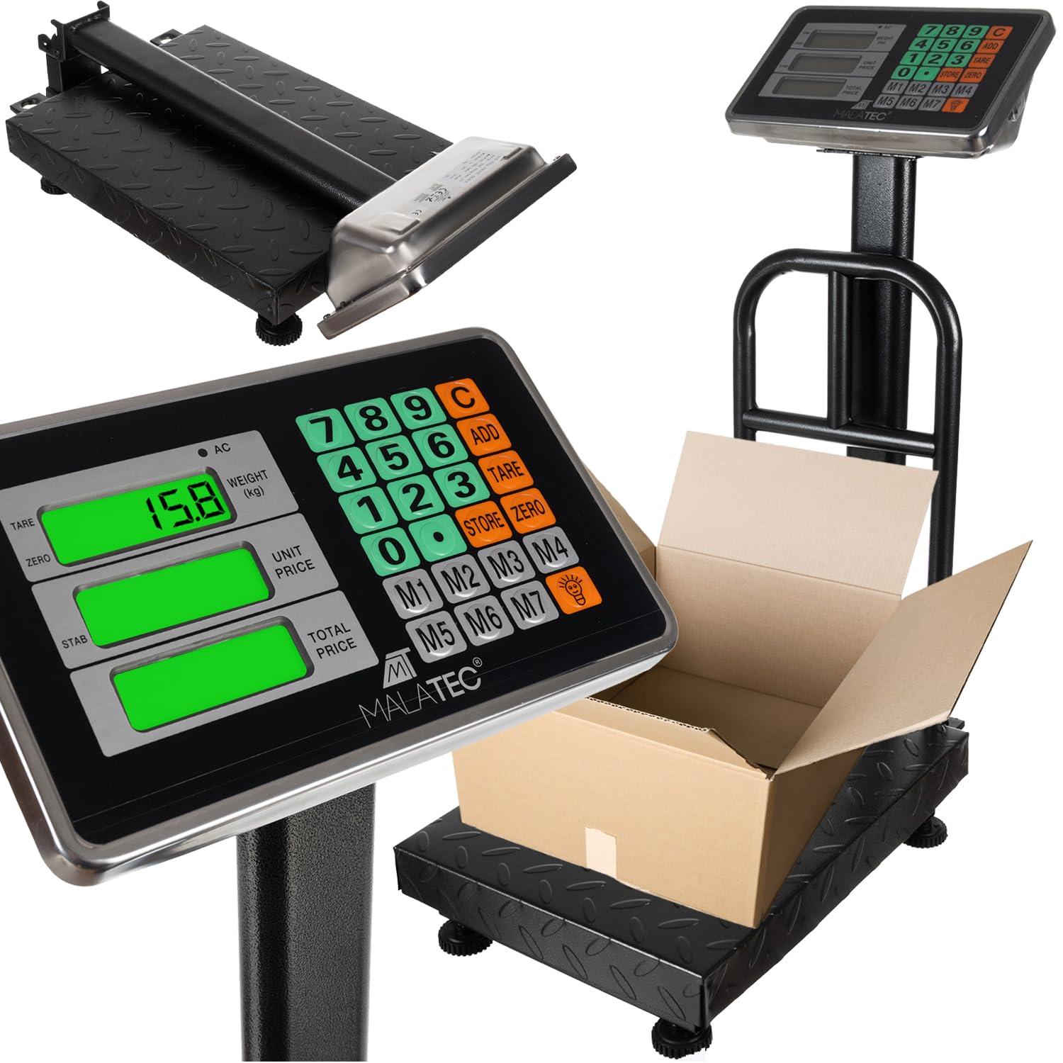 Electronic Platform Scale DIGITONE 100 KG PLATFORM WEIGHING MACHINE