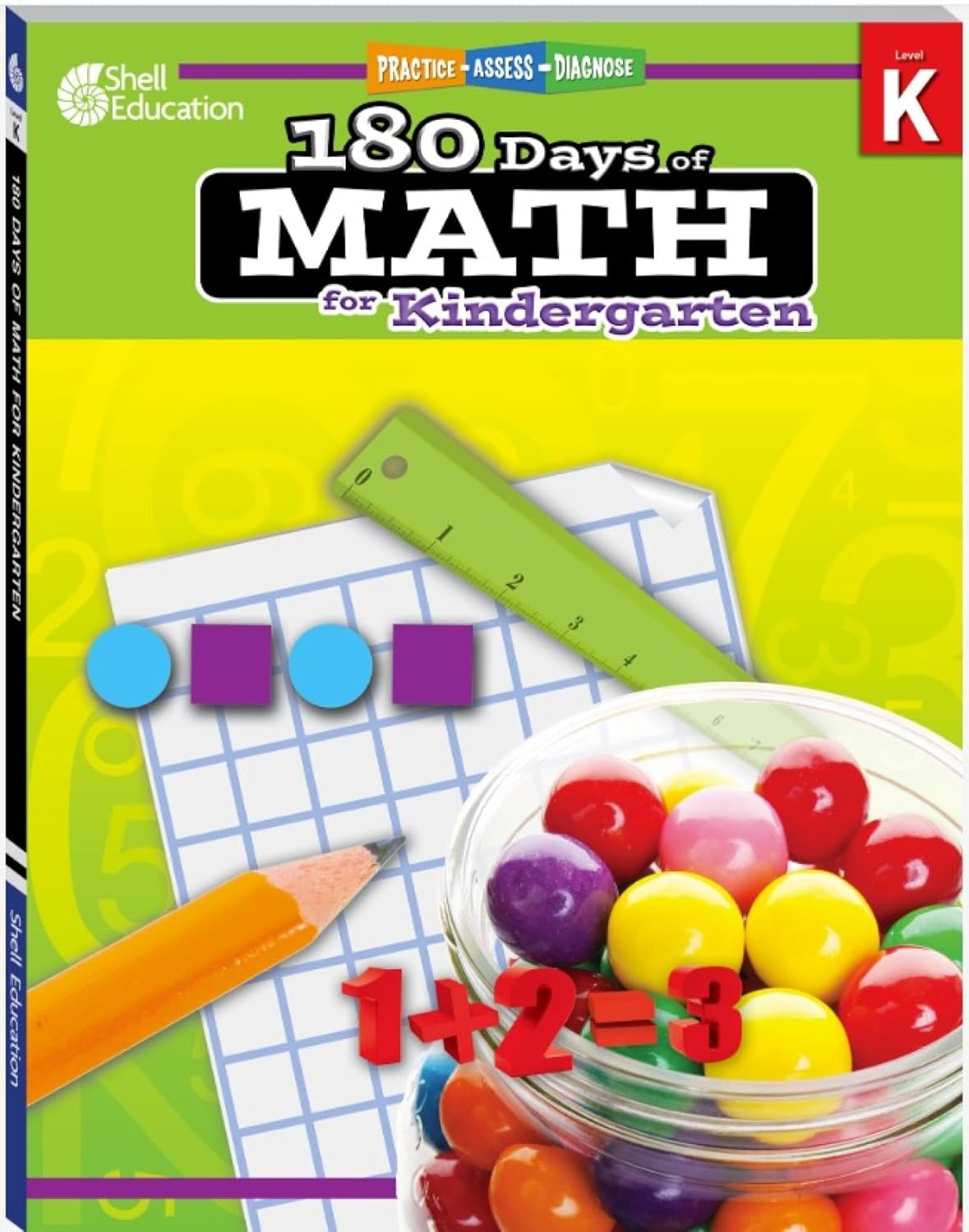 Amazon.com: 180 Days™: Math for Kindergarten: 9781425808037: Jodene ...