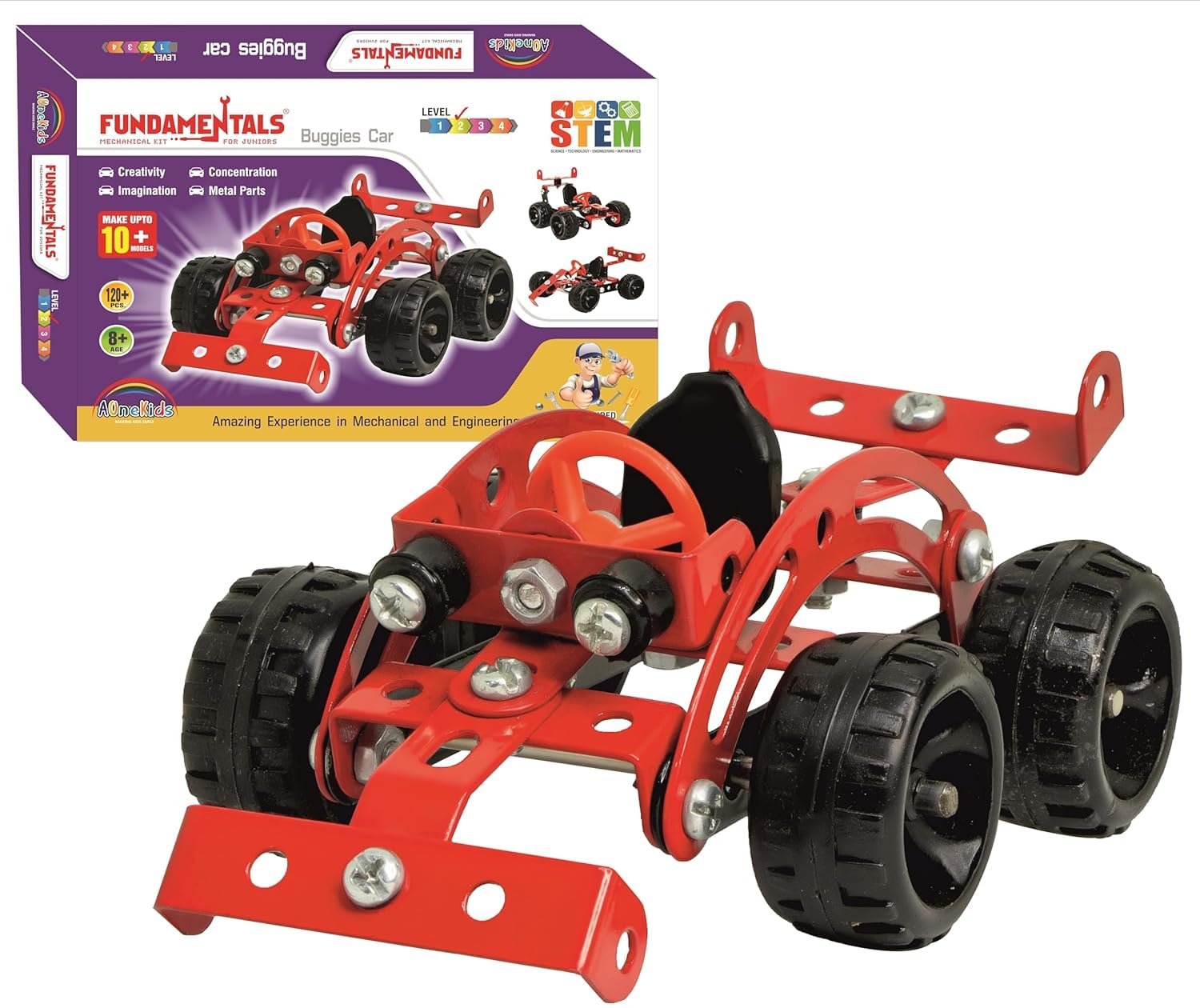Fundamentals STEM Learning Toys, Mechanical Construction Building ...