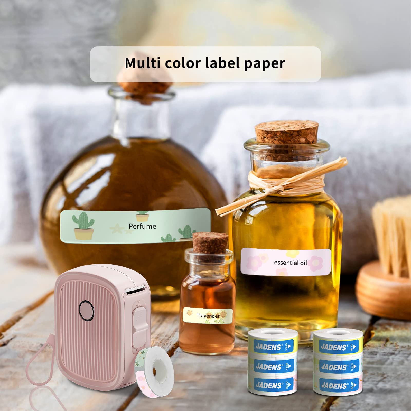 Snapklik.com : Label Maker Gap Tape 3 Rolls, Adapted Cable Label Print ...