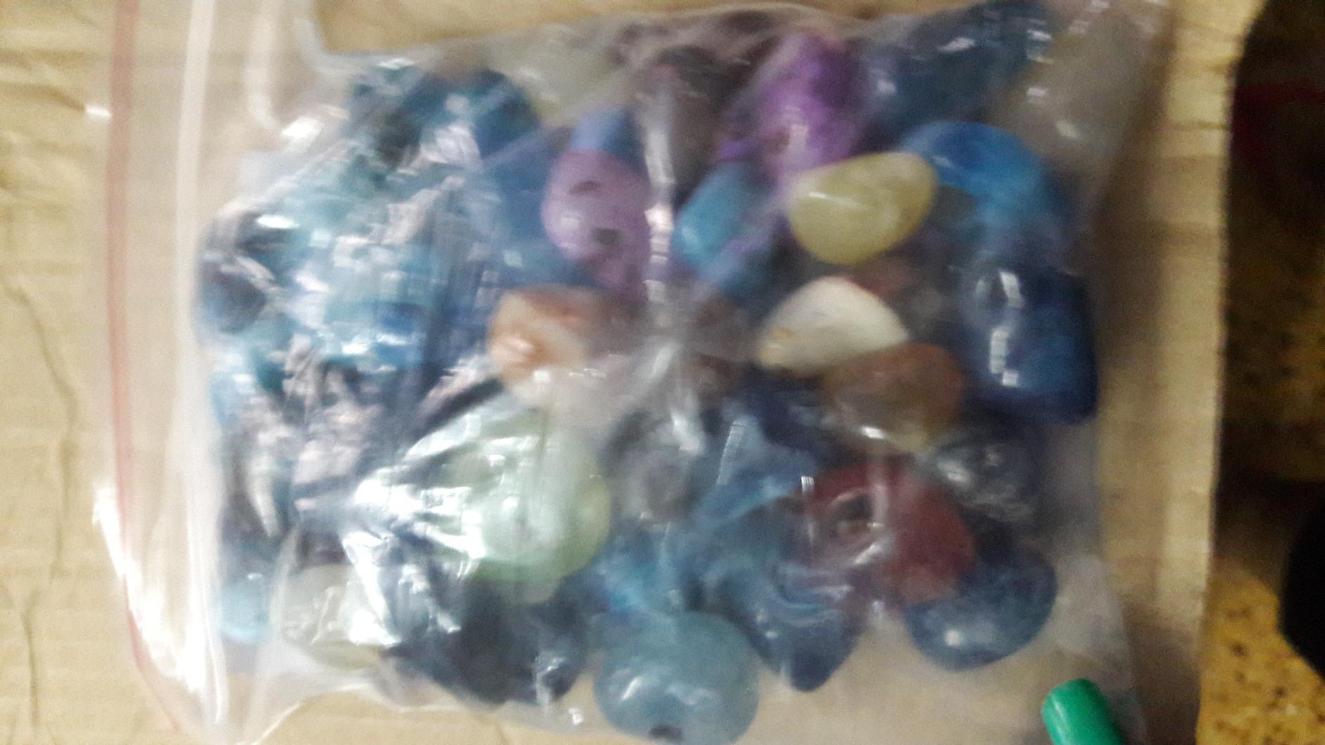 Buy Blue Onyx Pebble/Blue Pebbles/Blue Decorative Stone/Glossy ...