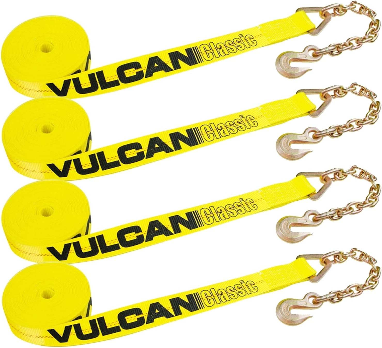 4 Inch Winch Strap US Cargo Control 4" X 27' Winch Straps (10-Pack) - 5 ...